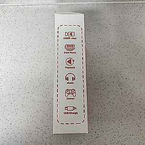 Kids Camera Instant Print, 2.4-inch Screen 12MP / 1080P HD Kids Digital Camera, Kids Toddler Camera, Boys Girls Christmas Birthday Gifts for 3 4 5 6 7 8 9 10 11 12 Year Old