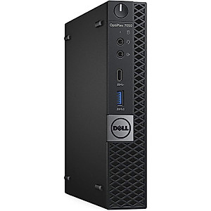 Dell OptiPlex 7050 - Micro Intel Core i7-6700T 2.8 GHz, 16GB RAM, 512 GB Solid State Drive, Windows 10 Pro 64bit, (Renewed)