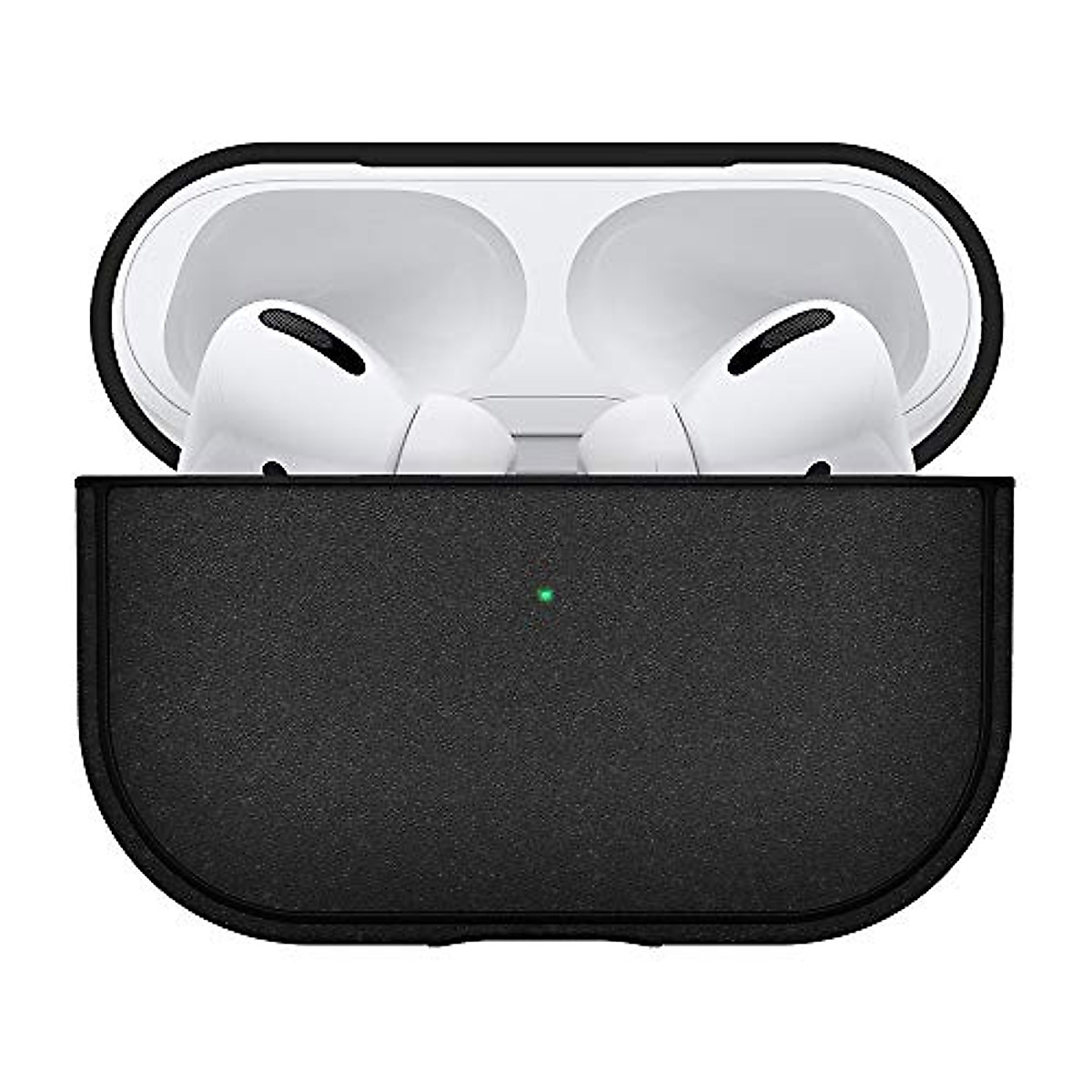 Incase Metallic Case, Compatible with AirPods Pro, Lightweight Form-Fitting Protection, Black (INOM100678-BLK)