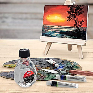 U.S. Art Supply Odorless Mineral Spirits Thinner, 125ml / 4.2 Fluid Ounce Container