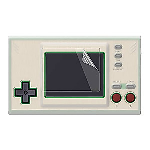 PlayVital Semi-Transparent Clear Silicone Cover Protective Case Skin for Game & Watch: The Legend of Zelda w/ 2 Pcs Screen Protectors