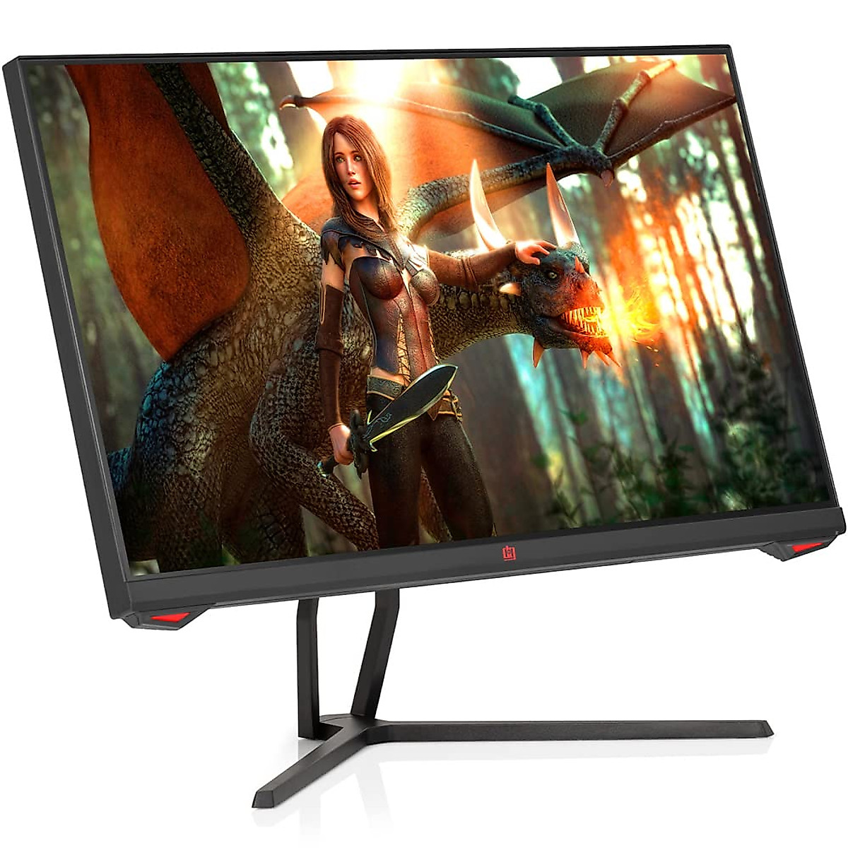 iBUYPOWER 221i Prebuilt Gaming PC - Nvidia RTX 2060 6GB, Intel i7-11700F, 16GB DDR4 Bundle with Deco Gear 25" Gaming Monitor, Gaming Mouse Pad, Gaming Microphone and 1 YR CPS Protection Pack