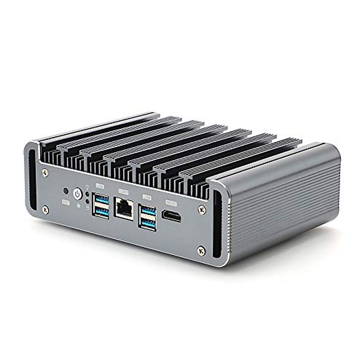 HSIPC 11th Gen i7 1165G7 Firewall Micro Appliance, Mini PC, Nano PC, Router PC(16G 128G) with 6 RJ45, AES-NI, 2.5GBE,HDMI USB3.0 Console,Compatible with Pfsense OPNsense