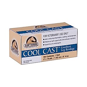 Hawthorne Products 6 348082 Cool Cast Emollient Leg Bandage, 3" x10 yd