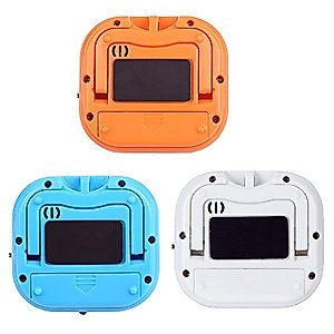 6 Pack Small Digital Kitchen Timer Magnetic Back and ON/Off Switch,Minute Second Count Up Countdown (Multicolored)