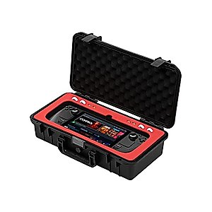 DEVASO Upgraded Carrying Case for Steam Deck, Professional Deluxe Waterproof Case Soft Lining Hard Shell Travel Case for Steam Deck Console and Other Accessories