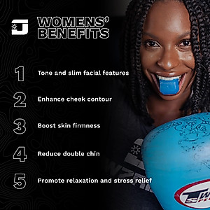 Jawzrsize Jaw, Face, and Neck Exerciser - Define Your Jawline, Slim and Tone Your Face, Look Younger and Healthier - Helps Reduce Stress and Cravings - Facial Exerciser (Level 4 - Elite) (Green)