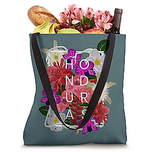 Flowers of Honduras Word Art - Honduran Pride Tote Bag