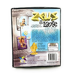 Gamewright - Zeus on the Loose – A Card Game of Mythic Proportions