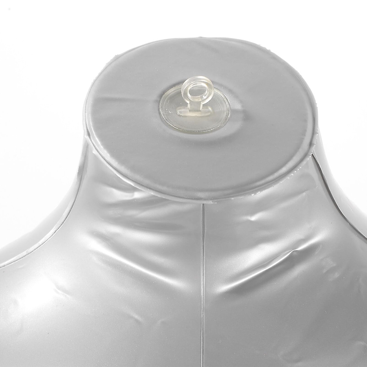 Healifty Plastic Hangers Inflatable Mannequin Half Body Armless Torso Shirt Dress Form Display Dummy Model Blow up for Clothes Display Retail Body Display Inflatable Costume