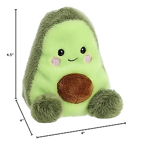 Aurora® Adorable Palm Pals™ Airy Avocado™ Stuffed Animal - Pocket-Sized Play - Collectable Fun - Green 5 Inches