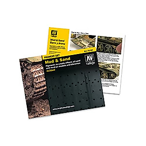 Vallejo Mud & Sand Pigment Set 4 x 35ml Paint