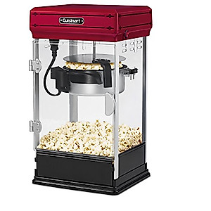 Cuisinart CPM-28 Classic-Style Popcorn Maker, Red, DAA