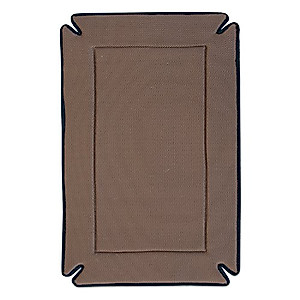 K&H Pet Products Odor-Control Crate Pad Large Mocha 25" x 37"