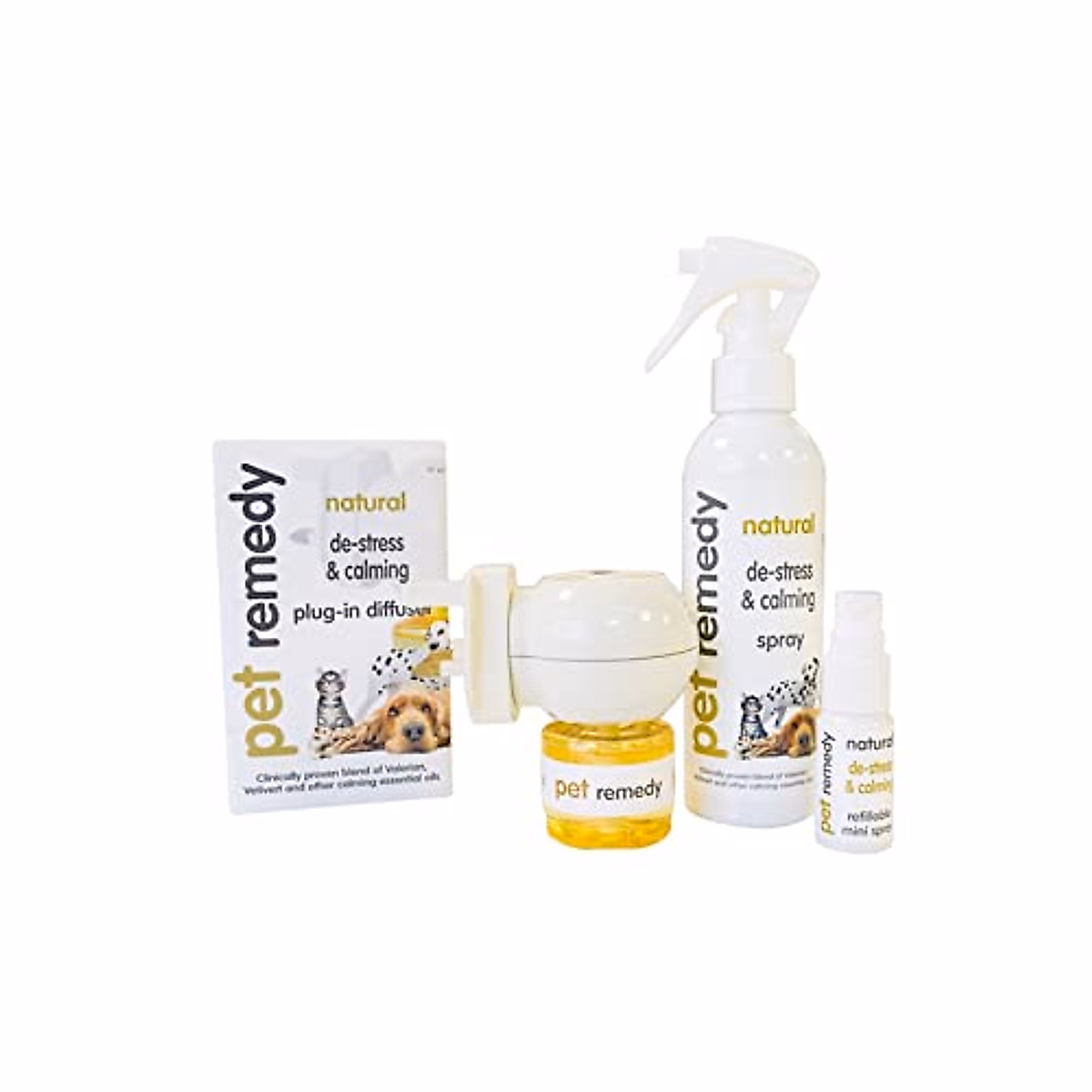 Pet Remedy Natural De-Stress & Calming Plug-in Diffuser for Cats & Dogs 40 mL