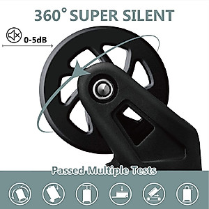 Hipack Hardside 3-Piece Spinner Luggage Set, Orange, One_Size