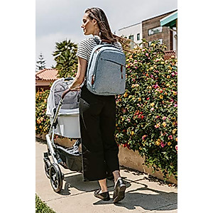 UPPAbaby Changing Backpack - JAKE (black/black leather)