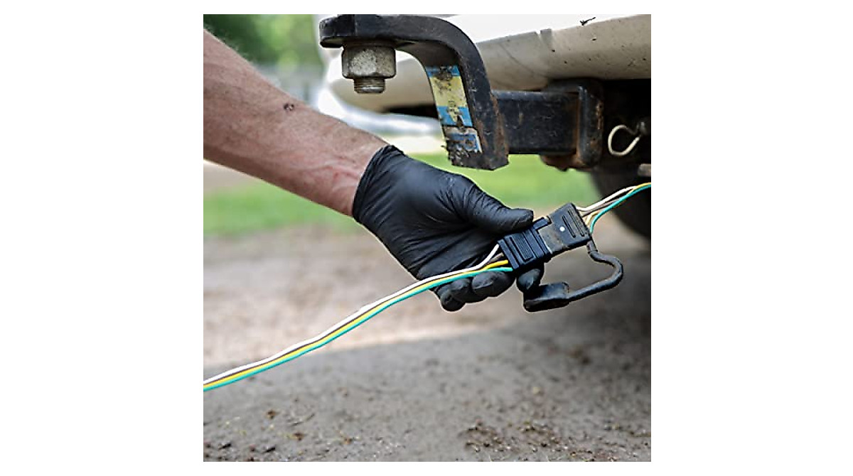 ABN Trailer Wire Extension 1ft | Durable 4-Way Trailer Wiring Harness