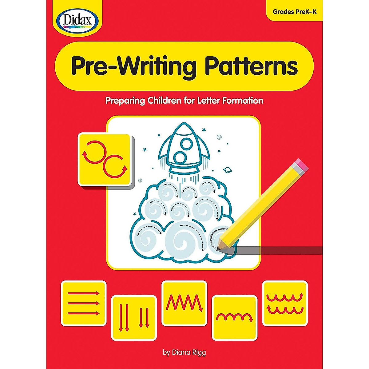 Didax Educational Resources Book Pre-Writing Patterns, Multi