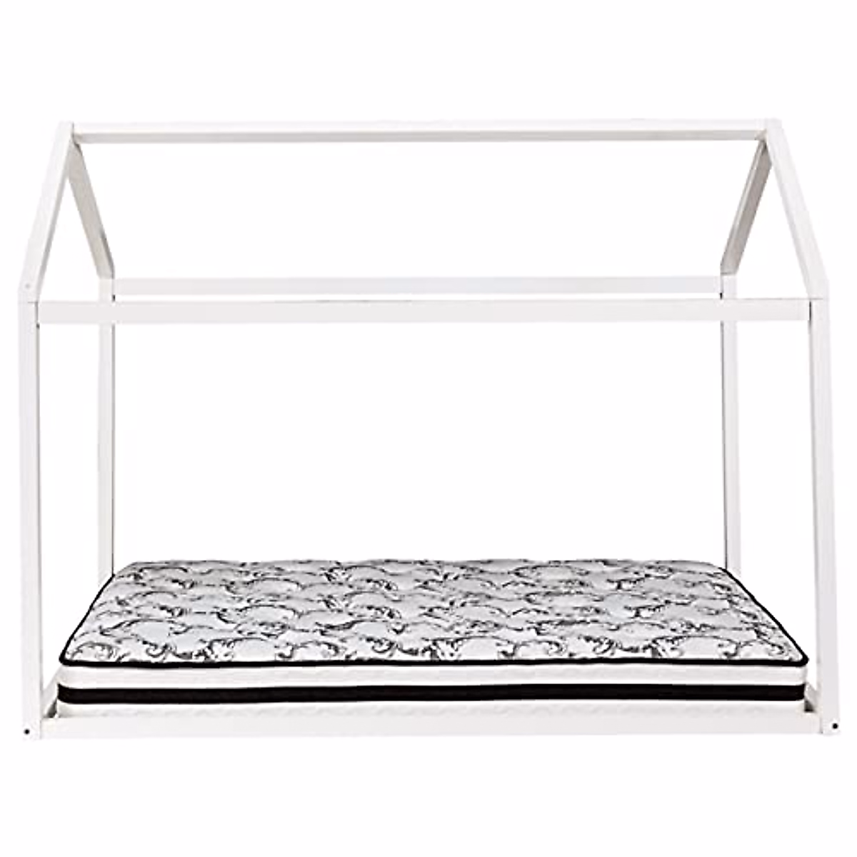 Signature Design by Ashley Flannibrook Contemporary House Bed Frame, Full, White