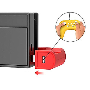 iFCOW Charging Dock with Game Card Slots Compatible with Switch Joy-Cons Console