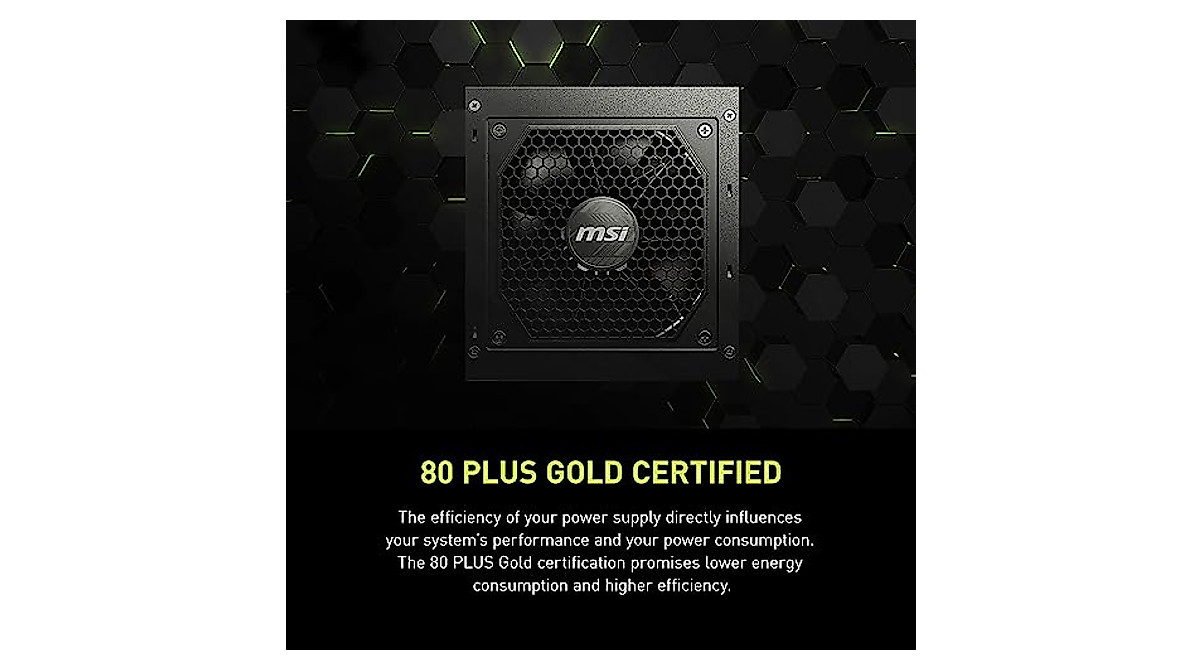 MSI MAG A850GL PCIE 5 & ATX 3.0 Gaming Power Supply - Full Modular - 80 Plus Gold Certified 850W ...
