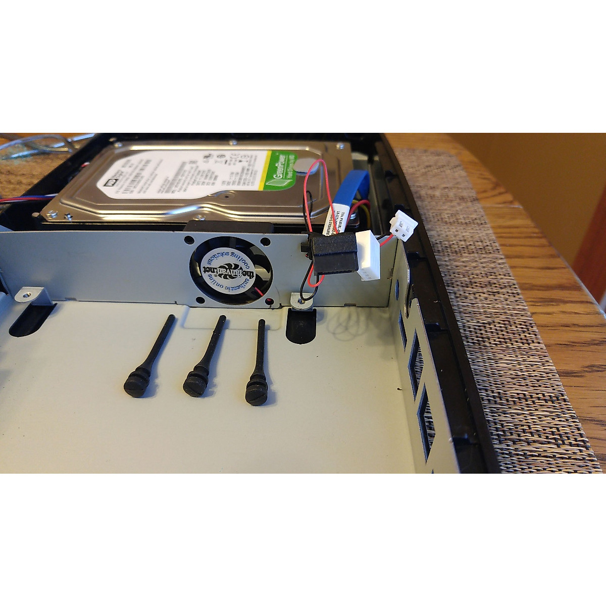 Fan Van Tivo Roamio & Roamio OTA Replacement Fan KIT Includes Vibration Dampening Silicon Mounts