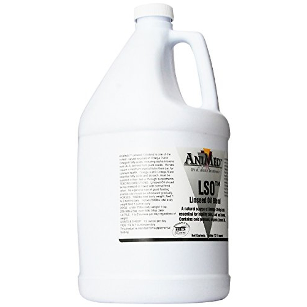 AniMed Lso Linseed Oil Blend for Horses, 1-Gallon
