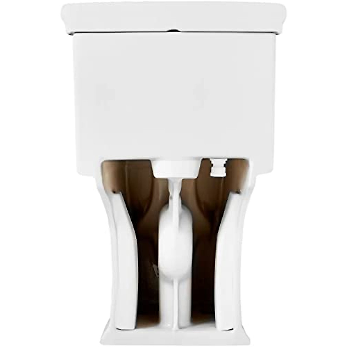 Signature Hardware 948416-12-L Key West 1.28 GPF One Piece Elongated Skirted Chair Height Toilet - Seat Included