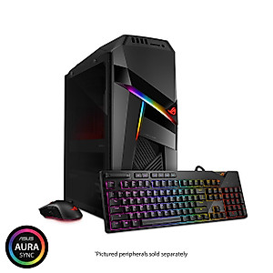 ASUS ROG Strix GL12 Gaming Desktop, Overclocked 9th Gen 8-core Intel Core i7-9700K, NVIDIA GeForce RTX 2060 6GB, 16GB DDR4 RAM, 512GB M.2 SSD + 1TB HDD, Windows 10 Home, Iroh Grey, GL12CX-DB763