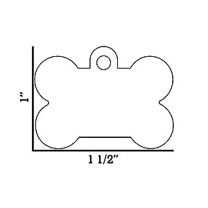 uDesignUSA Cute Pink Minnie Bow Pet Id Dog Tag Personalized for Your Pet