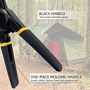 HAPDEN Grommet Tool Kit, 3/8 inch Handheld Eyelet Kit Manual Grommet Press Machine with 500 pcs 10 mm Grommets