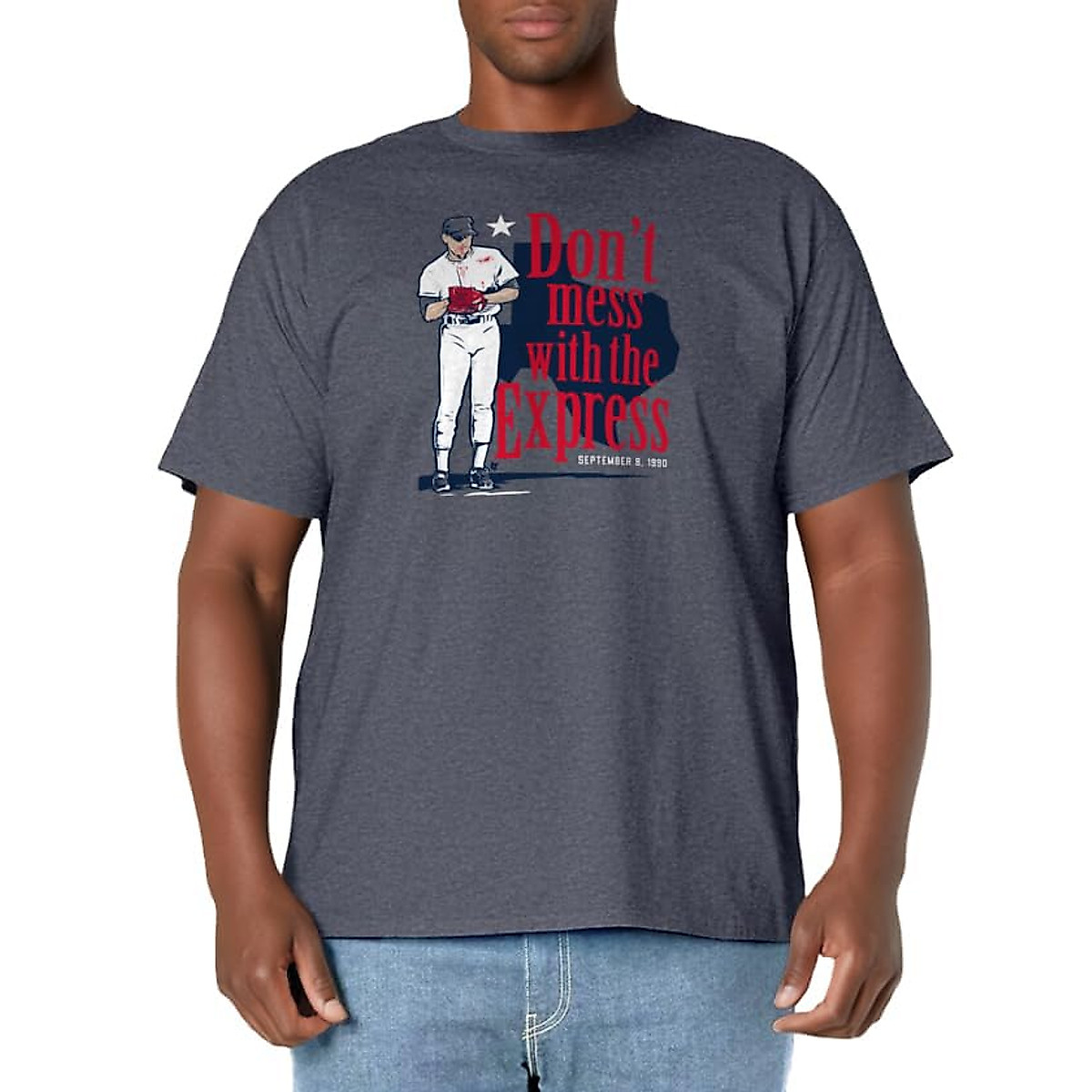 Nolan Ryan - Don't Mess With The Express - Texas Baseball T-Shirt