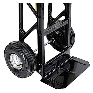 Harper Nylon Convertible Hand Truck - 37-1/4"Lx12"W Platform