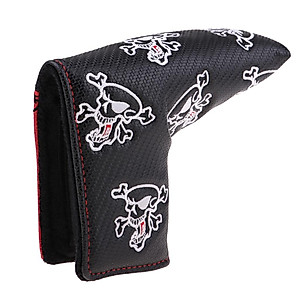 BESSTUUP Premium PU Sport Golf Club with Putter Head Cover Protector