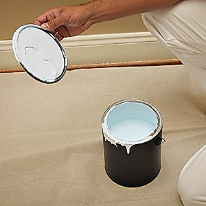 Trimaco 58908 SuperTuff 8 oz Premium Contractor Grade Heavyweight Canvas Drop Cloth, 4-feet x 15-feet