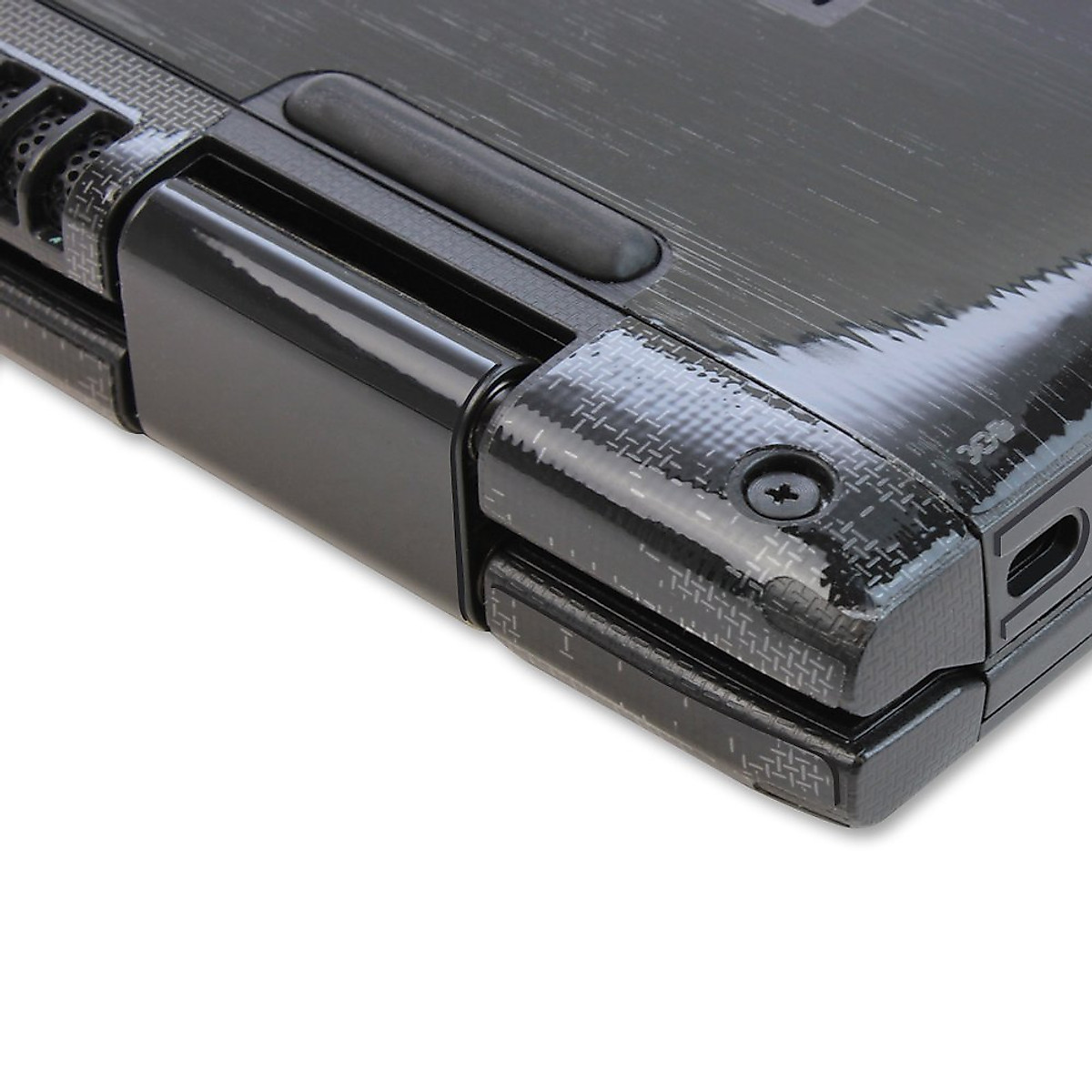 Skinomi Full Body Skin Protector Compatible with Toshiba Satellite Radius (2015, 14 inch)(Screen Protector + Back Cover) TechSkin Full Coverage Clear HD Film