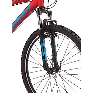 Schwinn Mesa 3 Adult Mountain Bike, 21 speeds, 27.5-inch Wheels, Large Aluminum Frame, Red