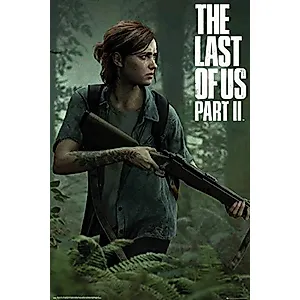 POSTER STOP ONLINE The Last Of Us - Part I & II - Gaming Poster Set (Regular Styles/Game Covers) (Size 24 x 36 each)