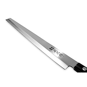 Seki Japan Masahiro Japanese Professional Sushi Sashimi Knife for Left Handed, Fish Filleting & Slicing, 240 mm (9.4 inch), Japanese Stainless Steel Kitchen Cutlery, Chef Knives with Wood Handle