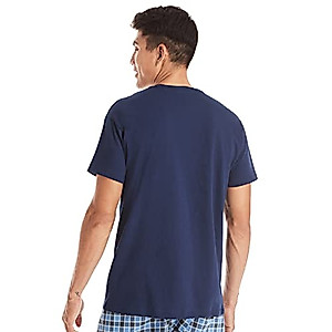 Hanes Mens Pocket T-shirt, Moisture-wicking Cotton Crewneck Tees, 6-pack Underwear, Assorted - 6 Pack, 3X-Large US