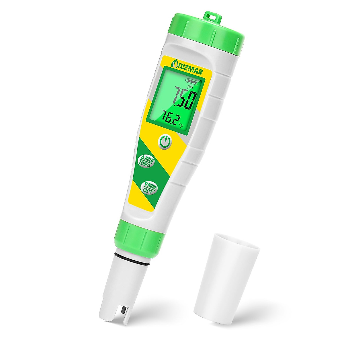 UIUZMAR Pool Salt Tester pH Meter for Saltwater Pool Digital Salinity Meter for Swimming Pool Hot Tub Spa Aquarium PPM EC Meter for Hydroponic Nutrient Solution TDS Meter for Drinking Water, RO System