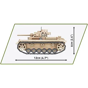 COBI Historical Collection WWII Panzer III Ausf. J. Tank