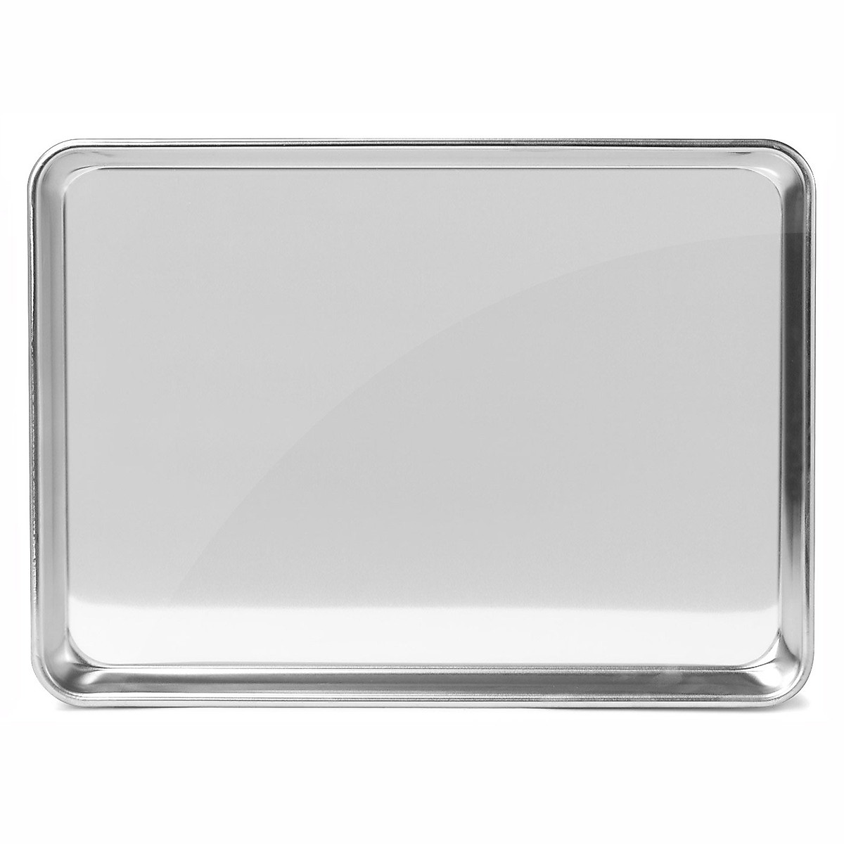 GRIDMANN 13" x 18" Commercial Grade Aluminum Cookie Sheet Baking Tray Jelly Roll Pan Half Sheet - 12 Pans