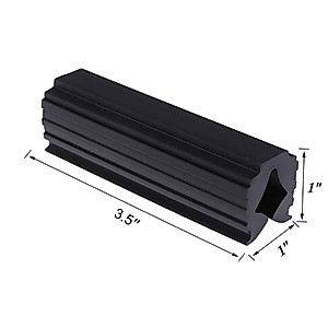 MAZEL Rubber Grip Vise Clamp for Golf Club Repair Regripping Shaft