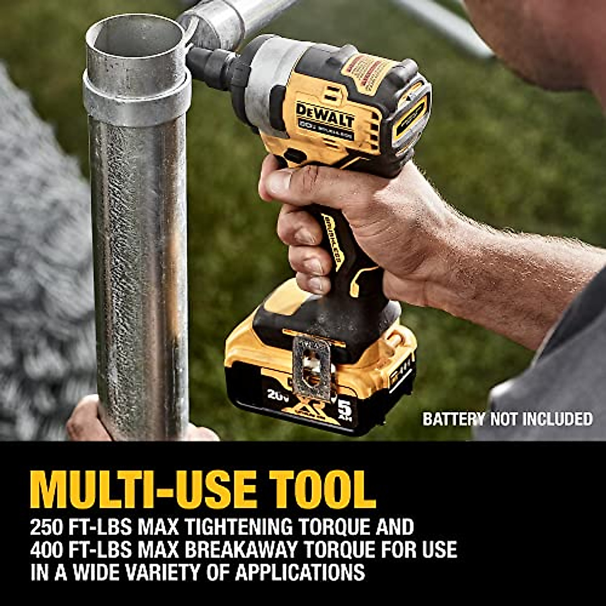 DEWALT DCF911B 20V MAX* 1/2" Impact Wrench with Hog Ring Anvil (Tool Only)