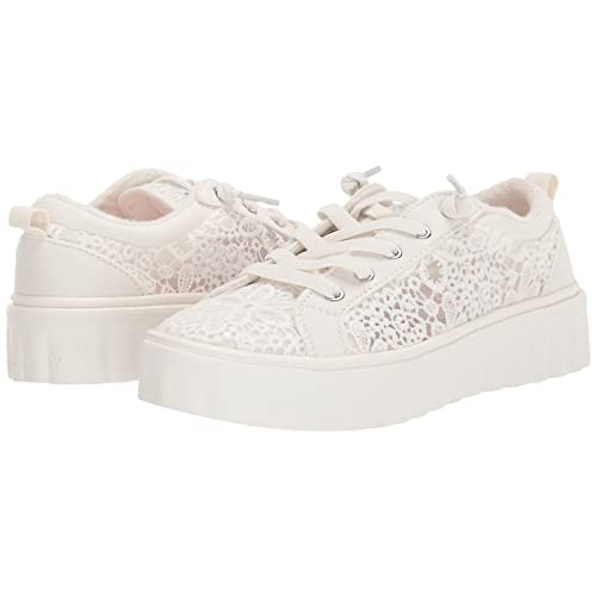 Roxy Women's Sheilahh Slip On Platform Sneaker Shoe, ASH/White, 9