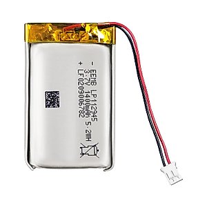 EEMB 3.7V Lipo Battery 1400mAh 112945 Lithium Polymer ion Battery Rechargeable Lithium ion Polymer Battery with JST Connector Make Sure Device Polarity Matches with Battery Before Purchase!!!