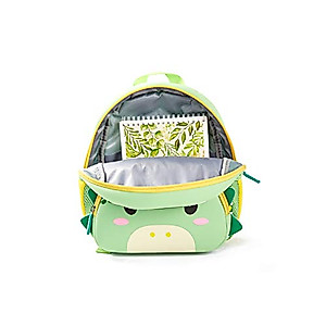 KK CRAFTS Toddler Backpack, Waterproof Preschool Backpack, 3D Cute Cartoon Neoprene Animal Schoolbag for Kids, Lunch Box Carry Bag for Boys Girls,Dinosaur
