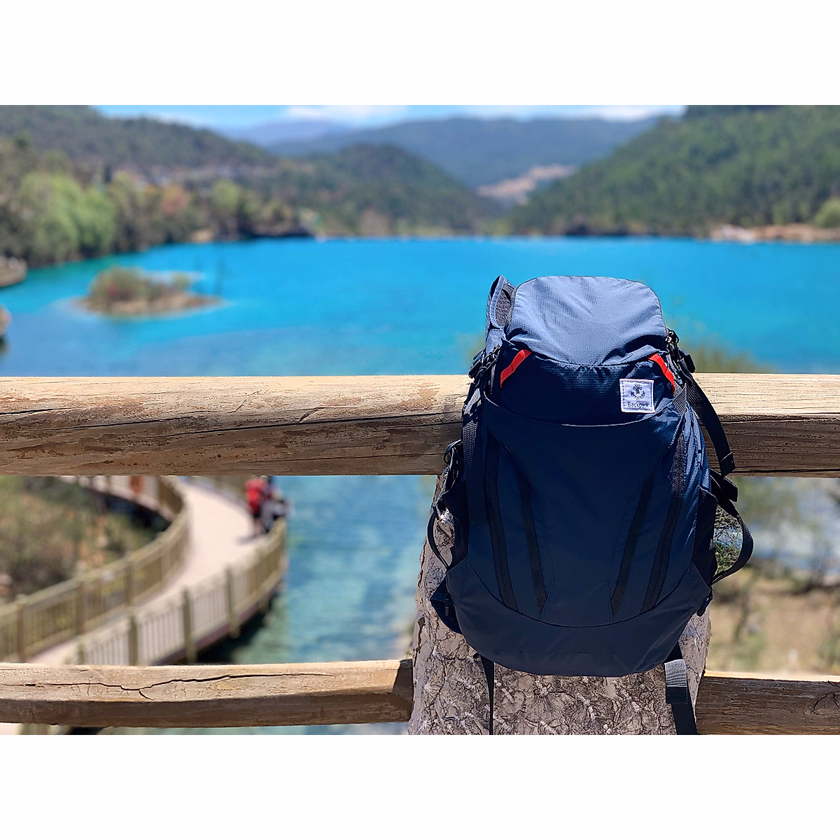 4Monster Hiking Daypack,28L Water Resistant Lightweight Packable Backpack for Travel Camping Outdoor